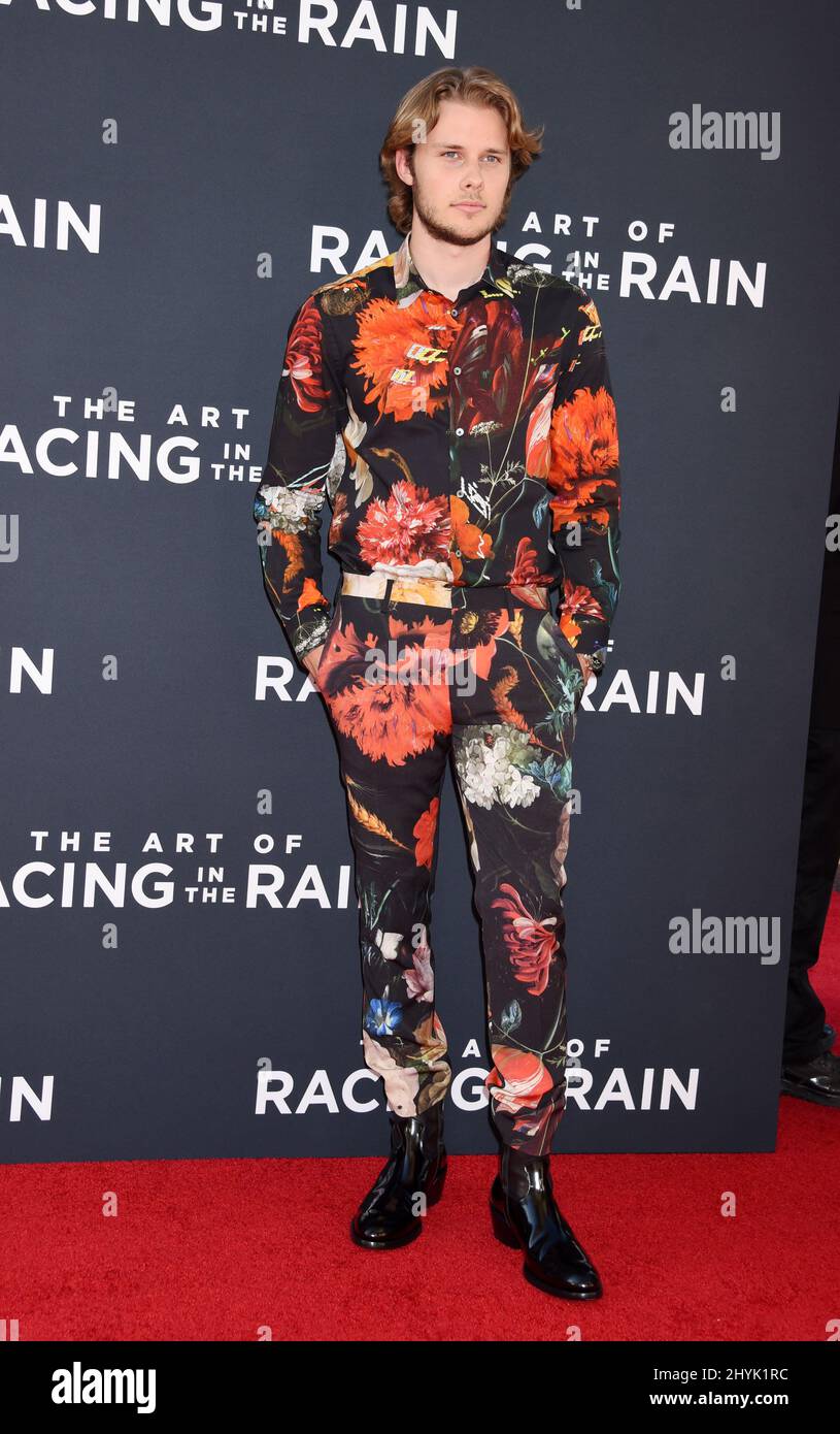 Logan Shroyer at "The Art of Racing In The Rain" World Premiere held at ...