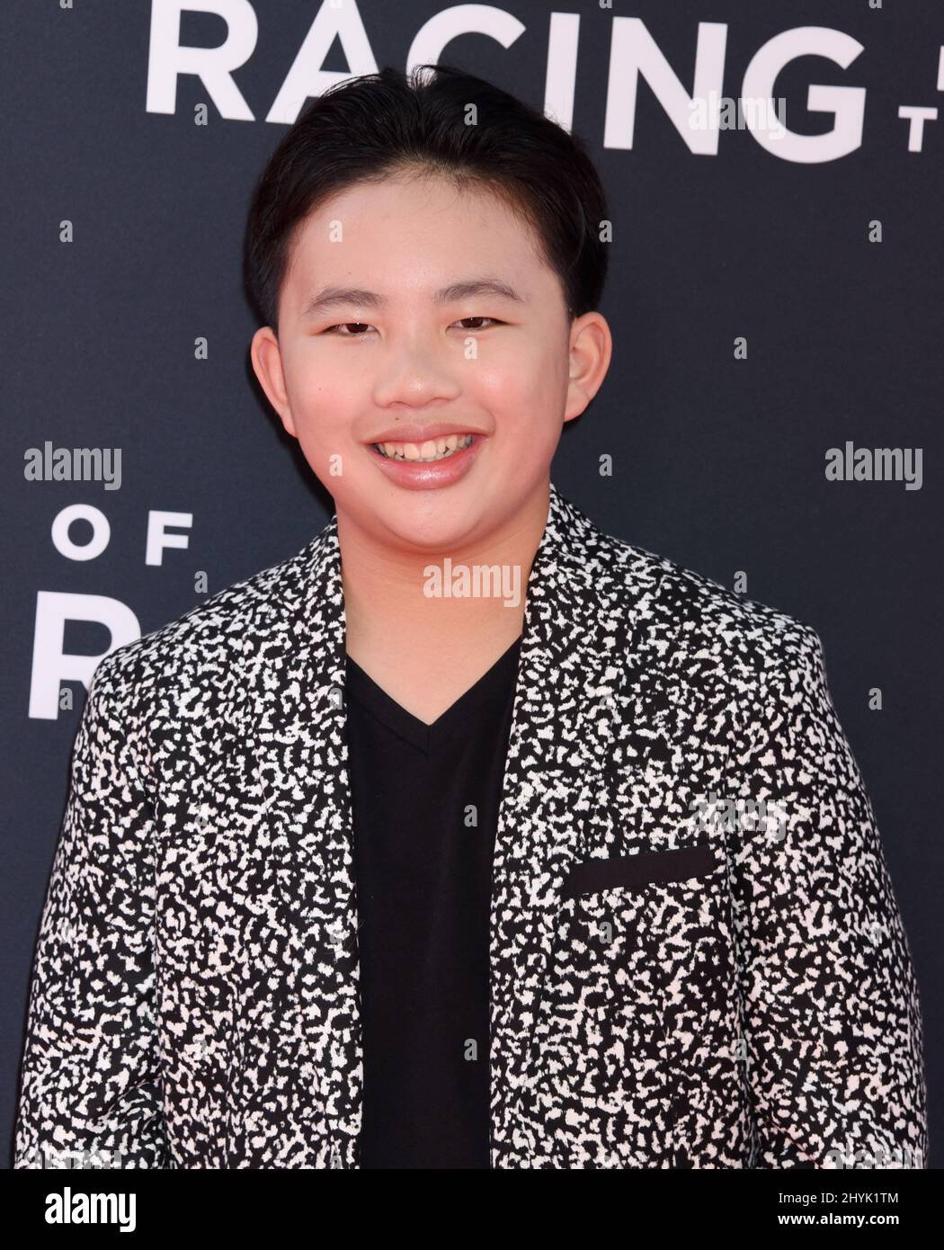 Albert Tsai at "The Art of Racing In The Rain" World Premiere held at ...
