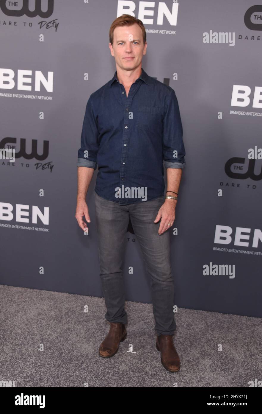 Trevor St. John arriving to the The CW's Summer TCA All Star Party at ...