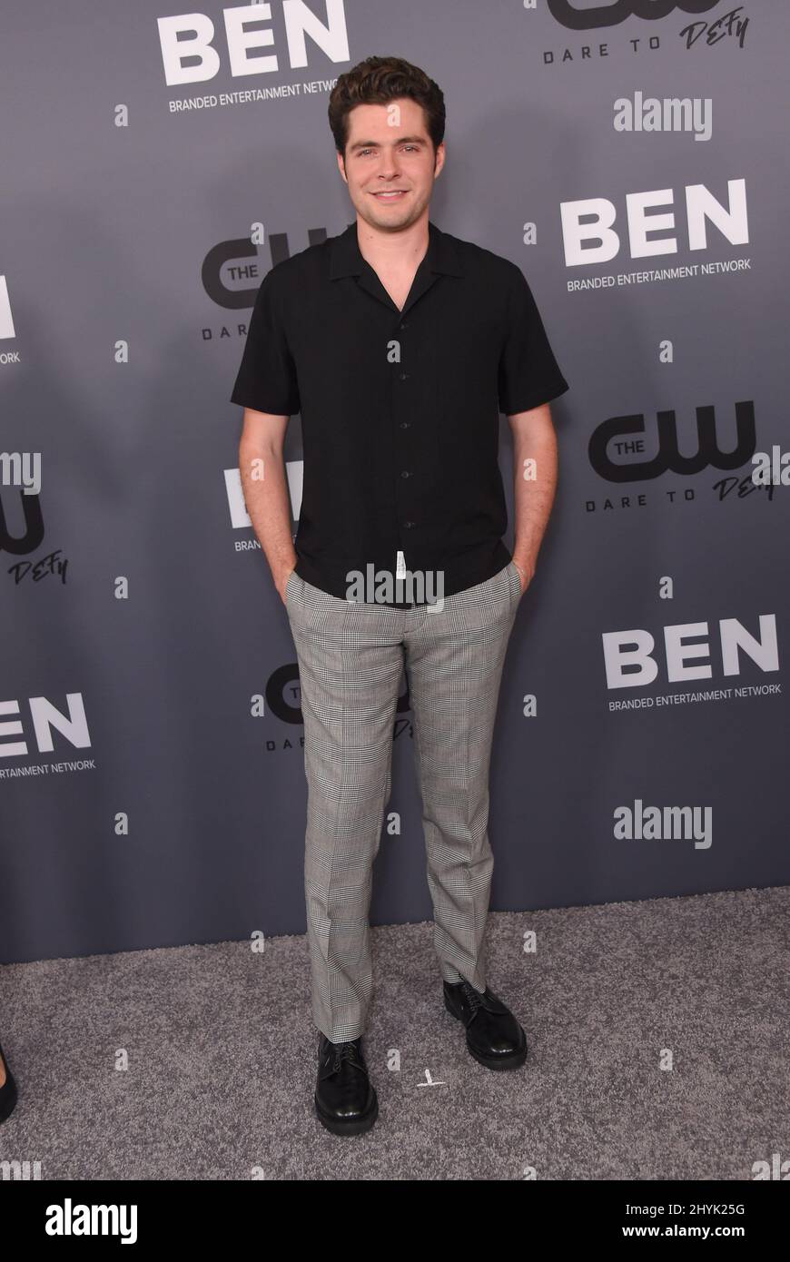 Ben Lewis arriving to the The CW's Summer TCA All Star Party at Beverly ...