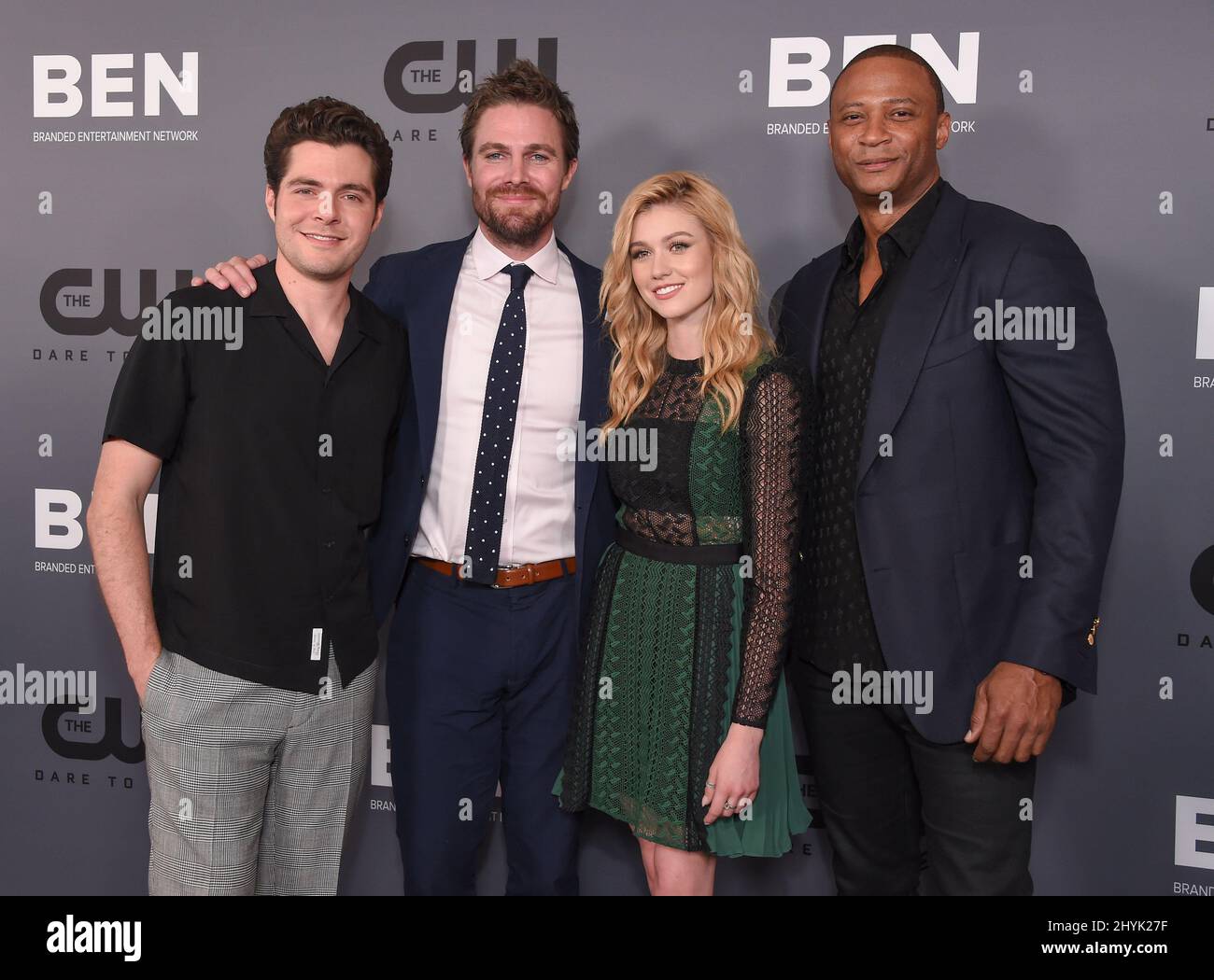 Ben lewis stephen amell katherine mcnamara hi-res stock photography and images - Alamy