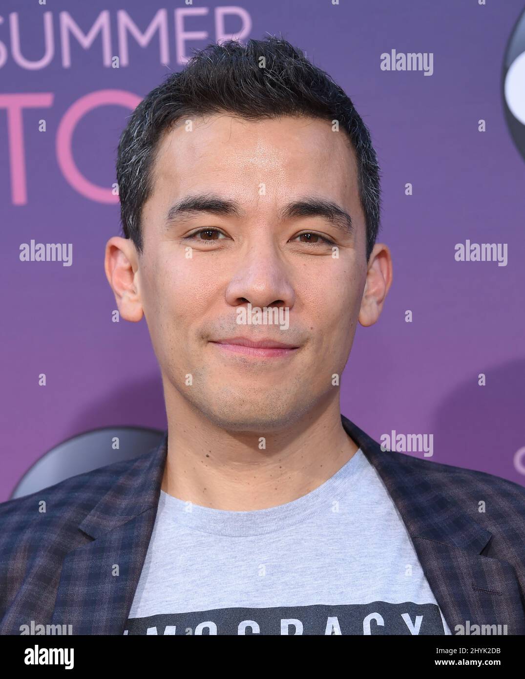 Conrad Ricamora arriving to the ABC's TCA Summer Press Tour Carpet ...