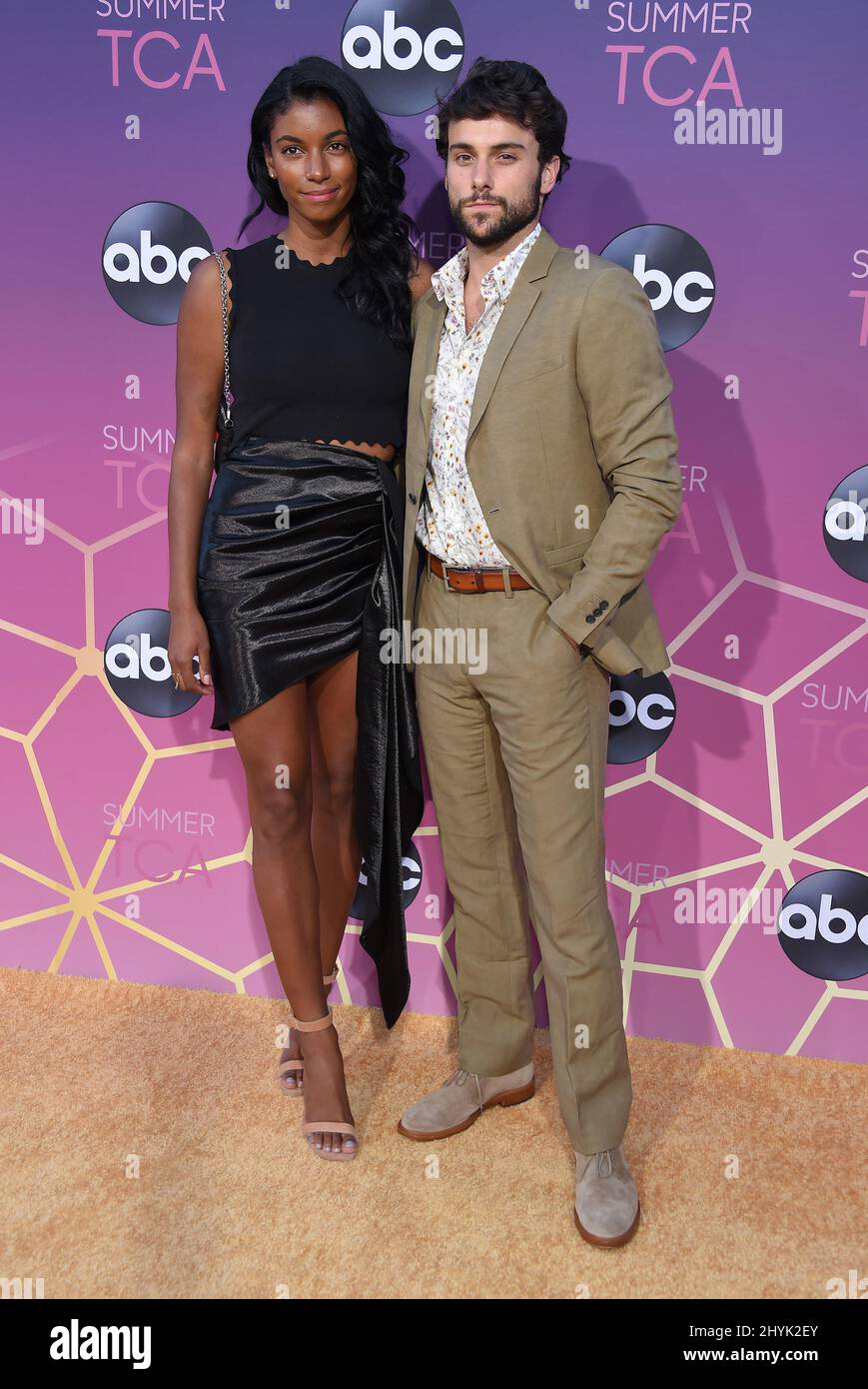 Jack Falahee arriving to the ABC's TCA Summer Press Tour Carpet Event ...