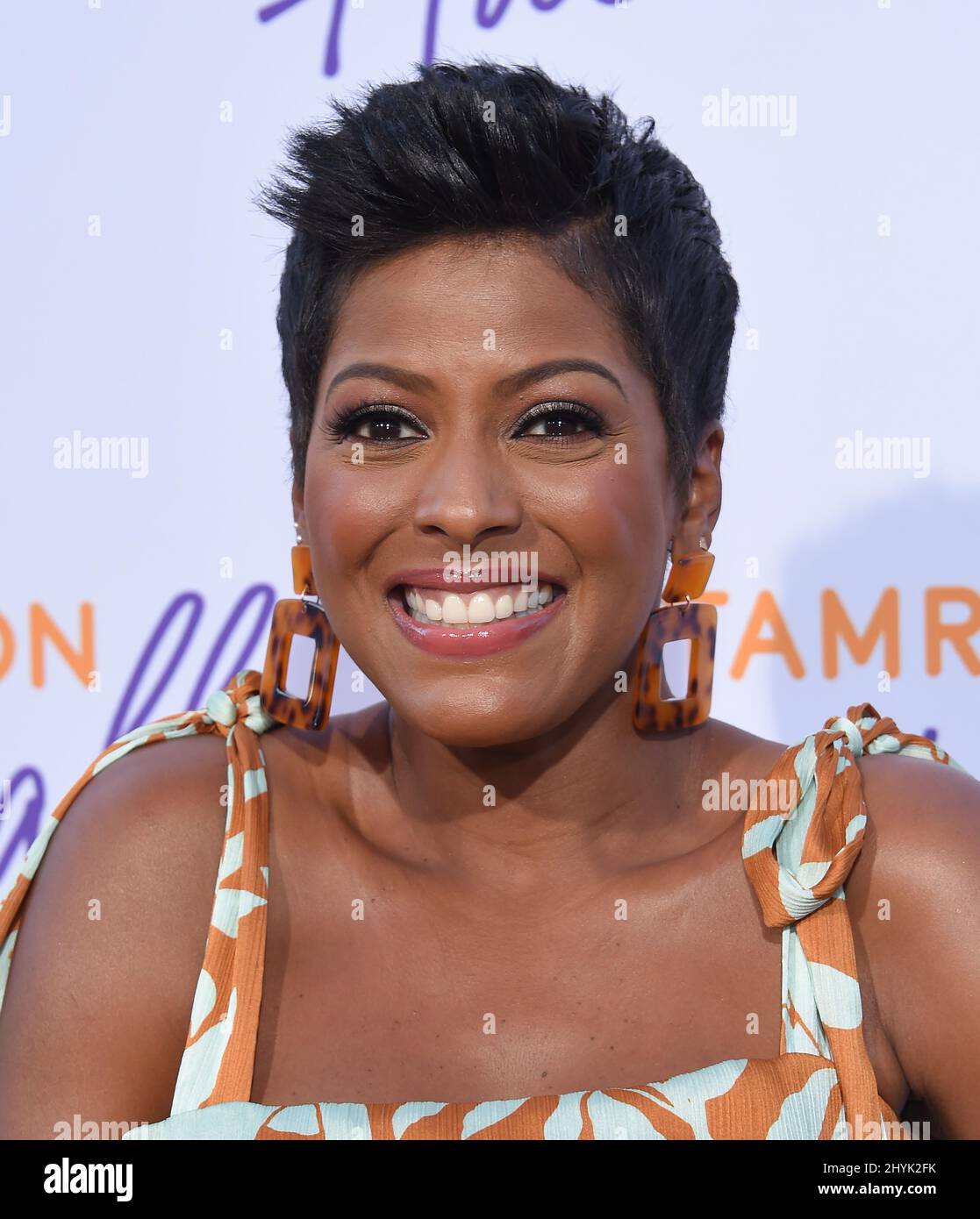 Tamron Hall arriving to the ABC's TCA Summer Press Tour Carpet Event at ...