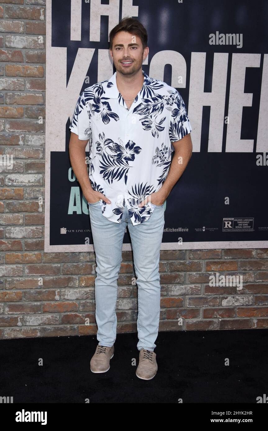 Jonathan Bennett at 'The Kitchen' world premiere held at the TCL ...