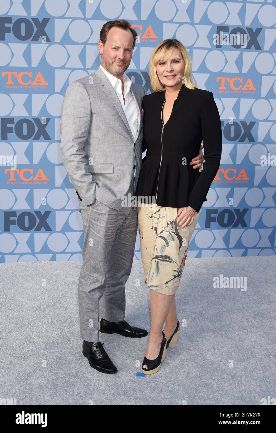 Russell Thomas and Kim Cattrall at the FOX Summer TCA 2019 All-Star ...