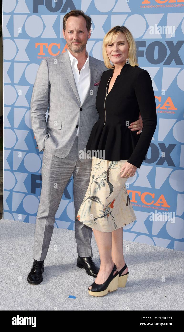 Russell Thomas and Kim Cattrall at the FOX Summer TCA 2019 All-Star ...