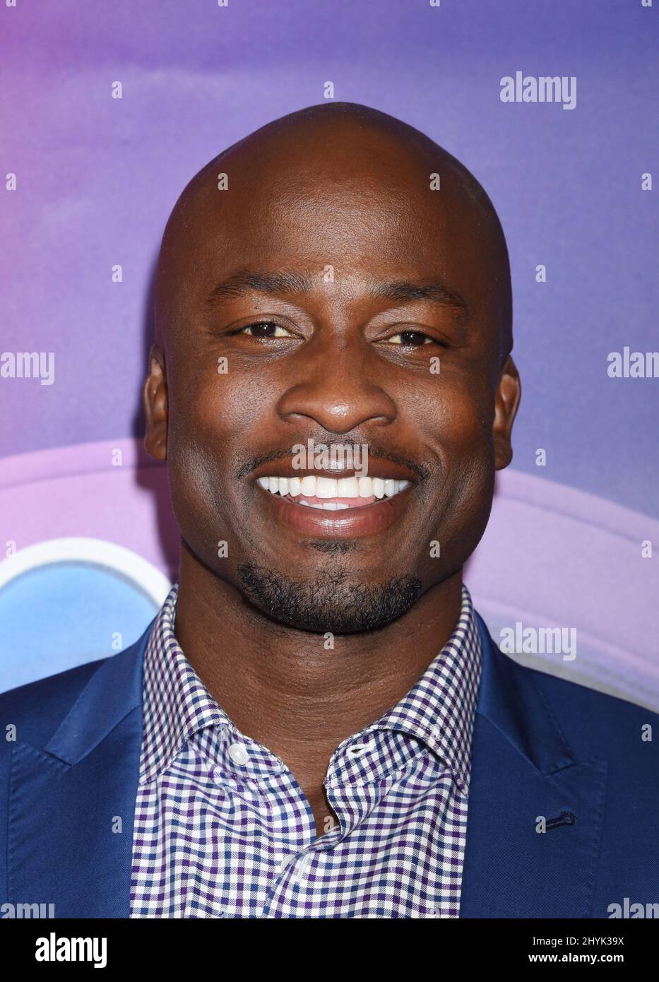 Akbar Gbajabiamila attending the 2019 NBC TCA Press Tour held at the ...
