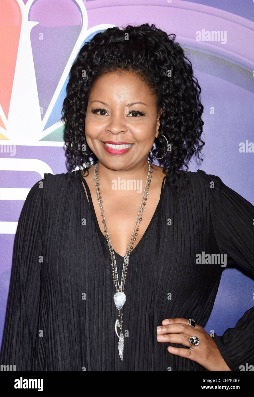 Tymberlee Hill attending the 2019 NBC TCA Press Tour held at the ...