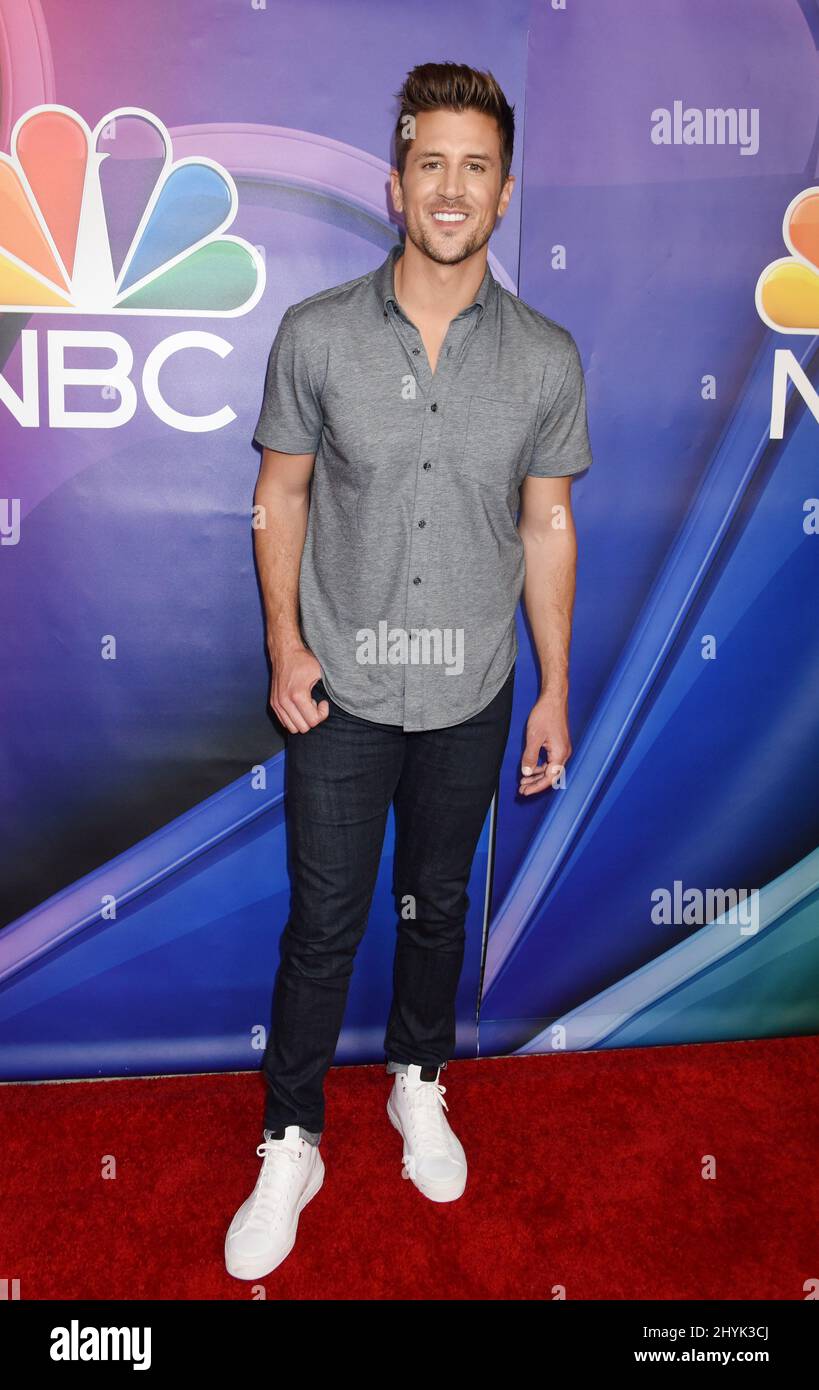 Jordan Rodgers attending the 2019 NBC TCA Press Tour held at the ...