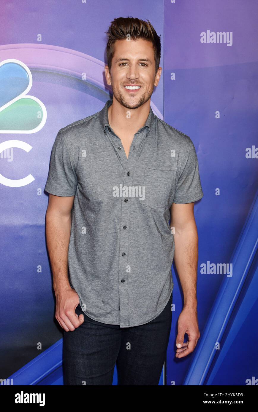 Jordan Rodgers attending the 2019 NBC TCA Press Tour held at the ...