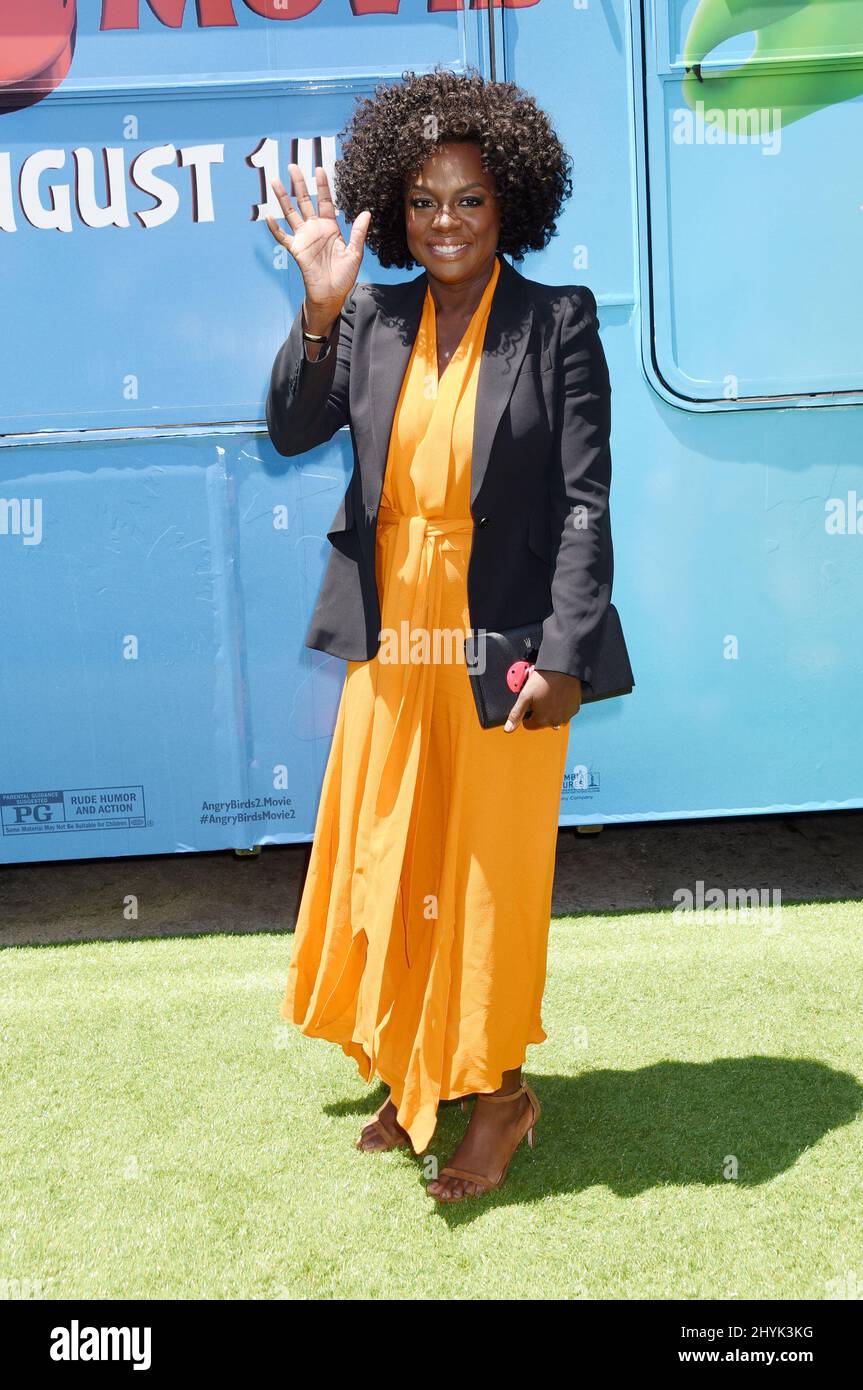 Viola Davis at 'The Angry Birds Movie 2' World Premiere held at the Regency Village Theatre ...