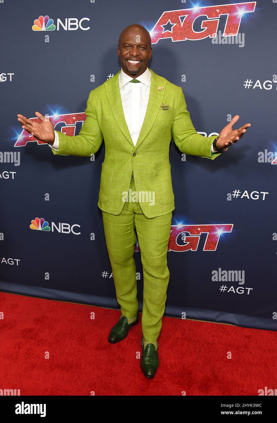 Terry Crews on the red carpet at the 'America's Got Talent' season 14 ...