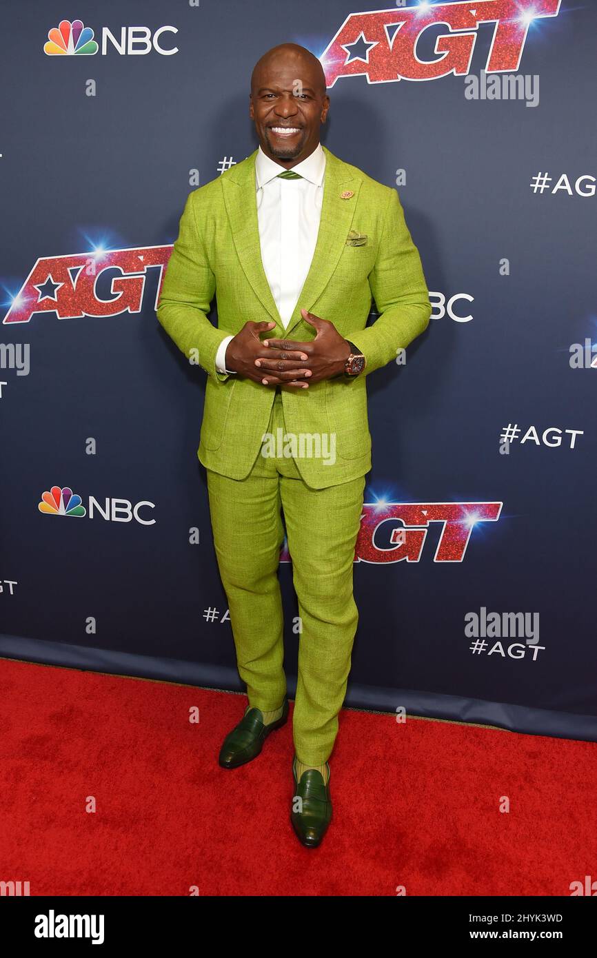 Terry Crews on the red carpet at the 'America's Got Talent' season 14 ...