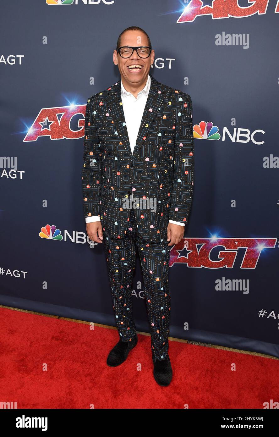 Greg Morton on the red carpet at the 'America's Got Talent' season 14 ...