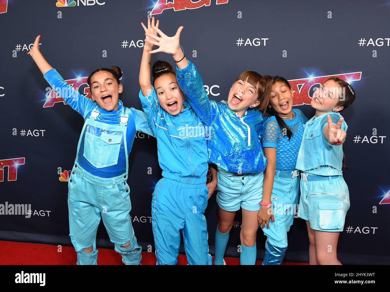 GFORCE on the red carpet at the 'America's Got Talent' season 14 ...
