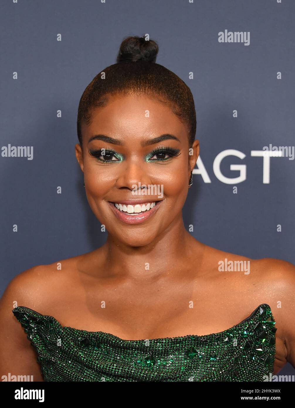 Gabrielle Union on the red carpet at the 'America's Got Talent' season 14 photocall held at the ...