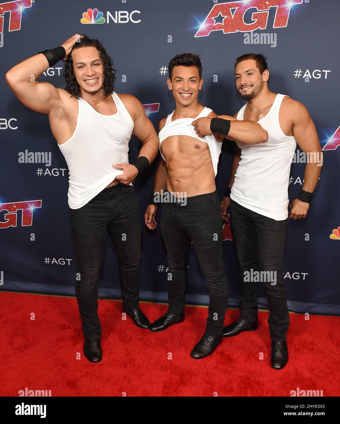 Messoudi Brothers on the red carpet at the 'America's Got Talent ...