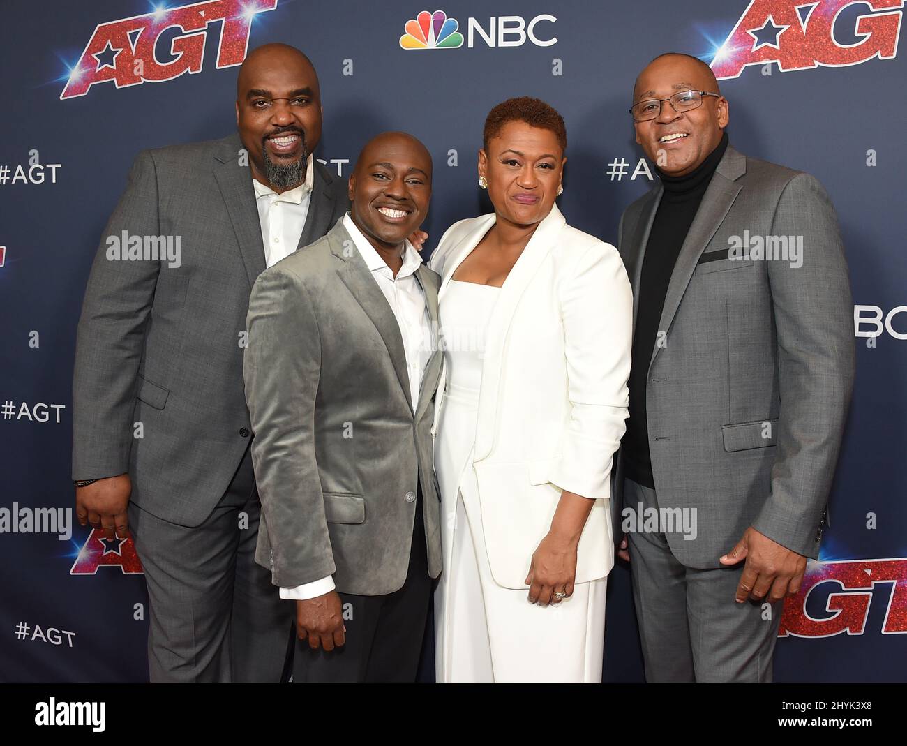 Voices of Service on the red carpet at the 'America's Got Talent' season 14 photocall held at ...