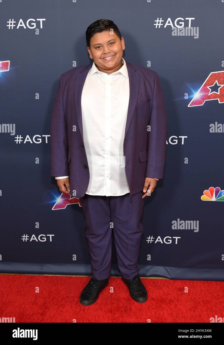 Luke Islam on the red carpet at the 'America's Got Talent' season 14 ...