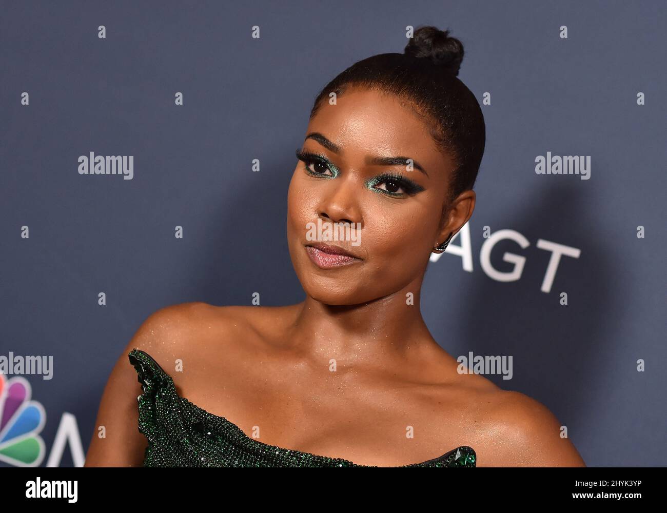 Gabrielle Union on the red carpet at the 'America's Got Talent' season 14 photocall held at the ...