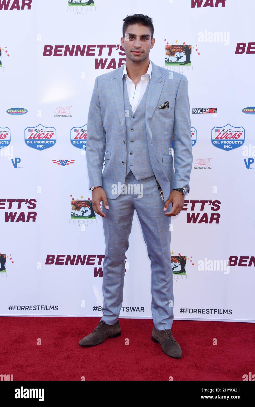 Marco Deckmann at the premiere of 'Bennett's War' held at the Steven J ...