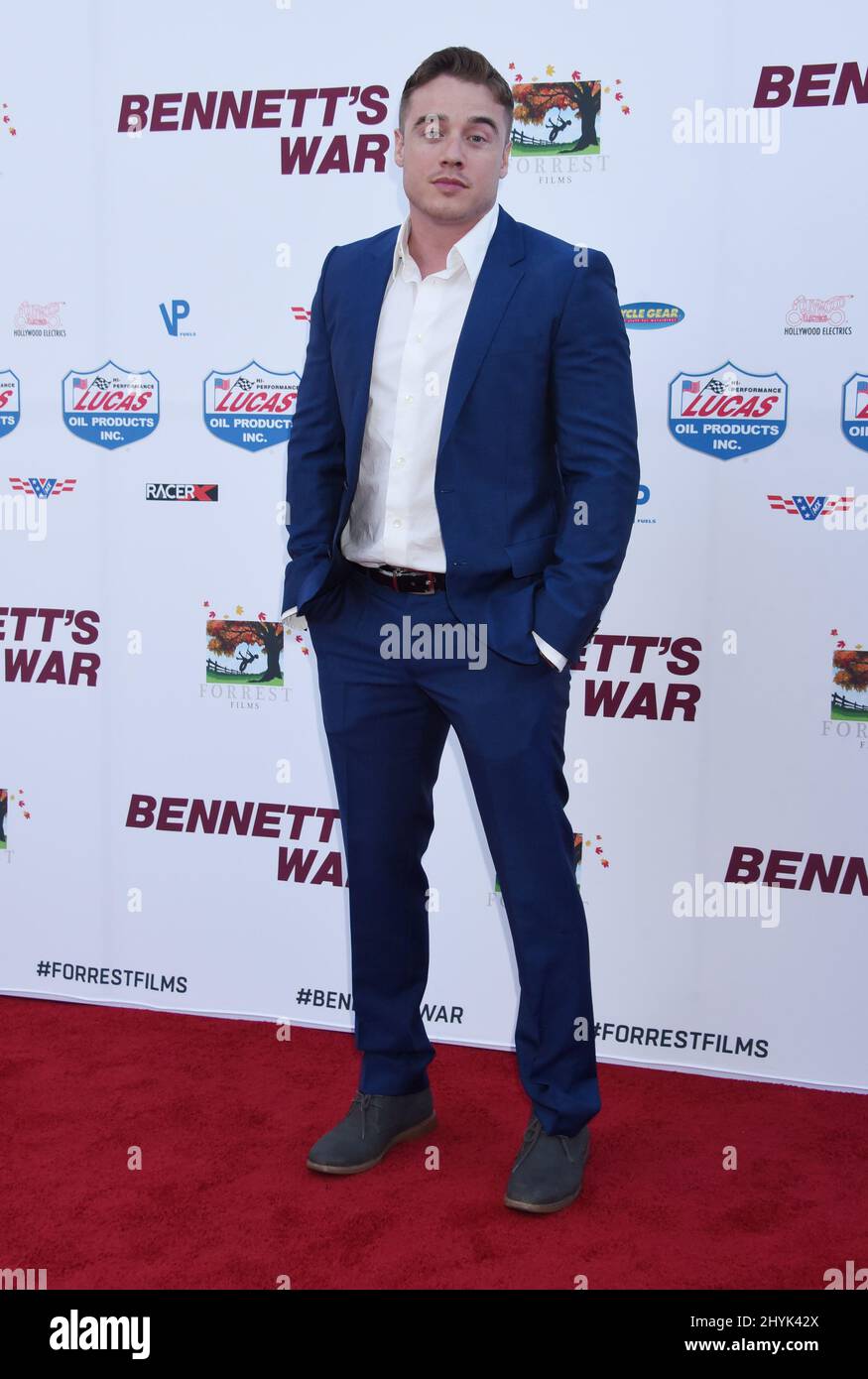 Brando Eaton at the premiere of 'Bennett's War' held at the Steven J ...