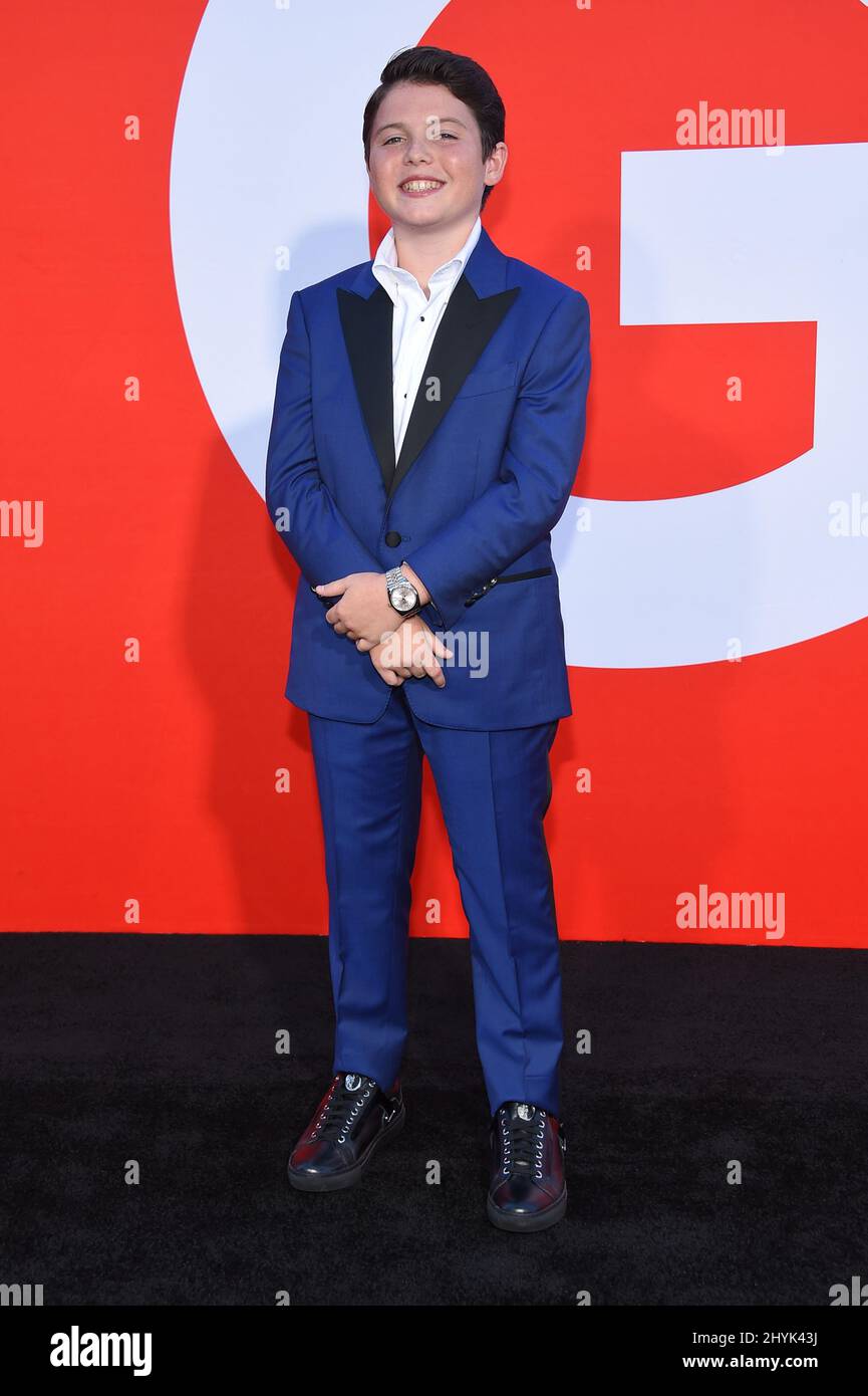 Brady Noon at the 'Good Boy' Los Angeles premiere held at the Regency ...