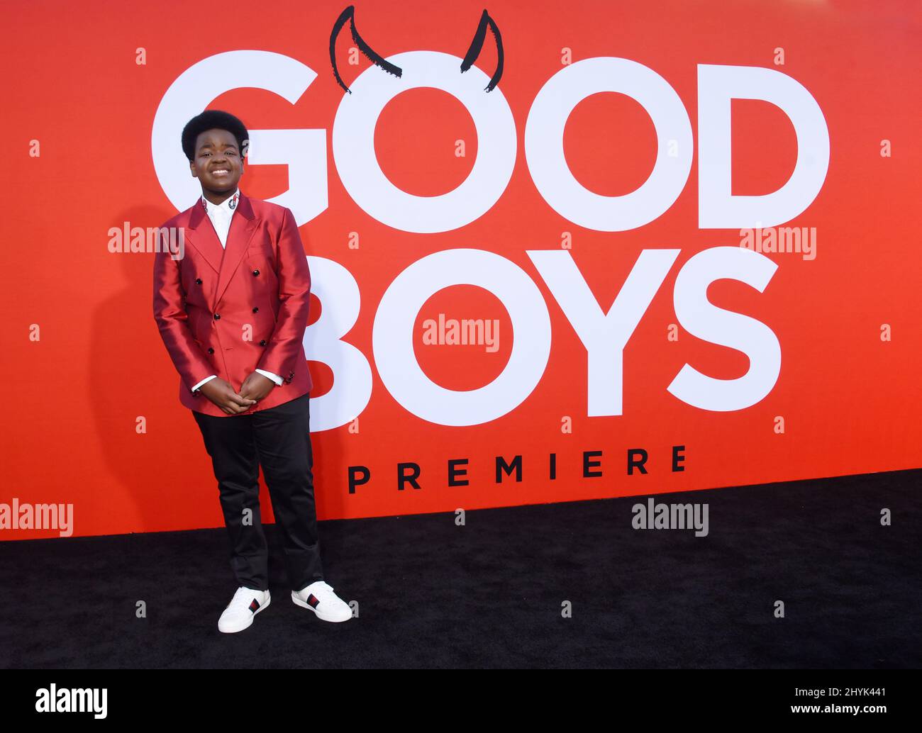 Keith L. Williams at the 'Good Boy' Los Angeles premiere held at the ...
