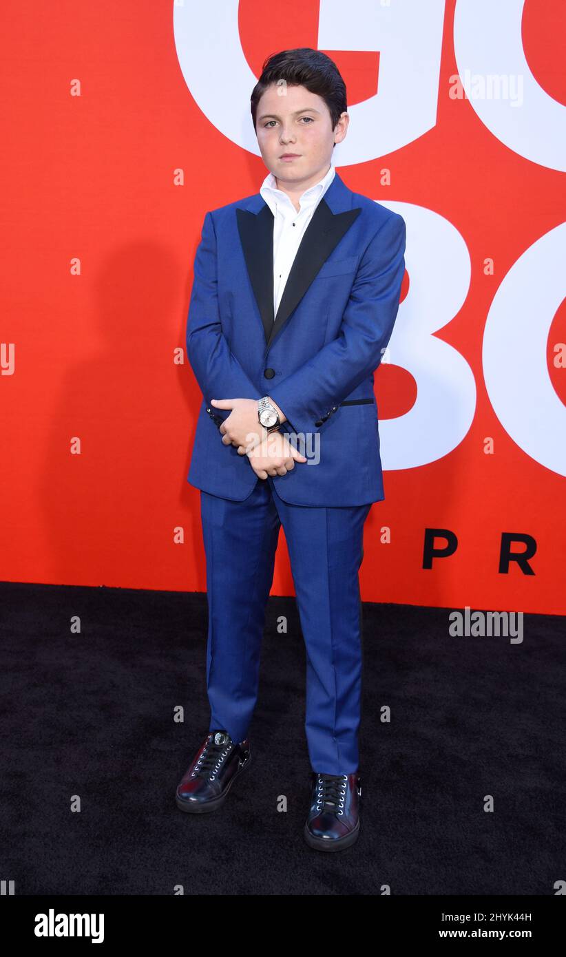 Brady Noon at the 'Good Boy' Los Angeles premiere held at the Regency ...