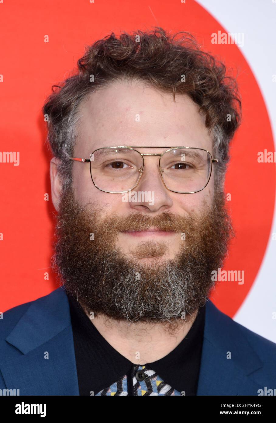 Seth Rogen at the 'Good Boy' Los Angeles premiere held at the Regency ...