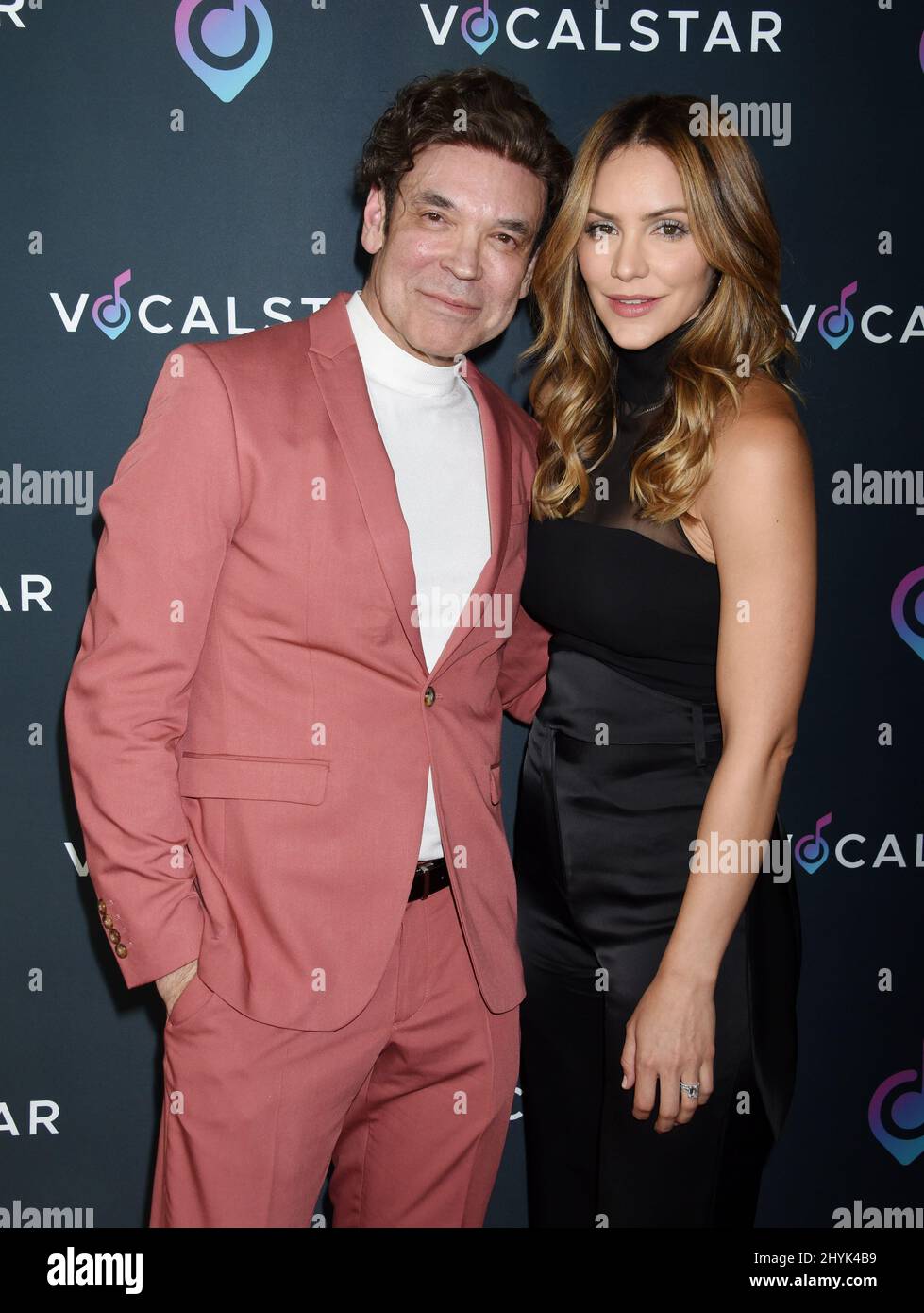 George Caceres and Katharine McPhee at the 'Vocal Star' Seminar Red ...