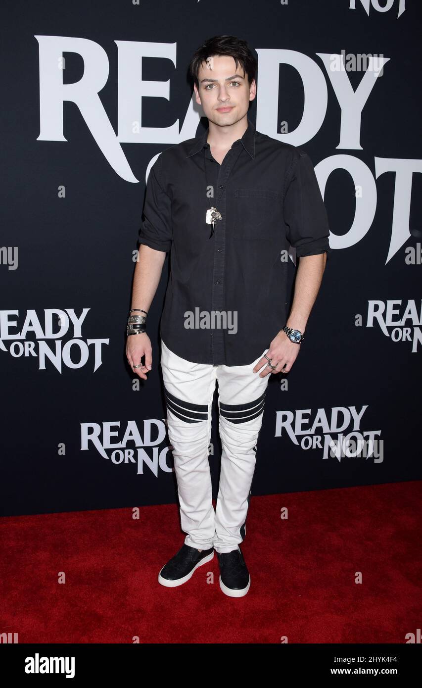RJ Word at the Los Angeles screening of 'Ready or Not' held at Arclight ...
