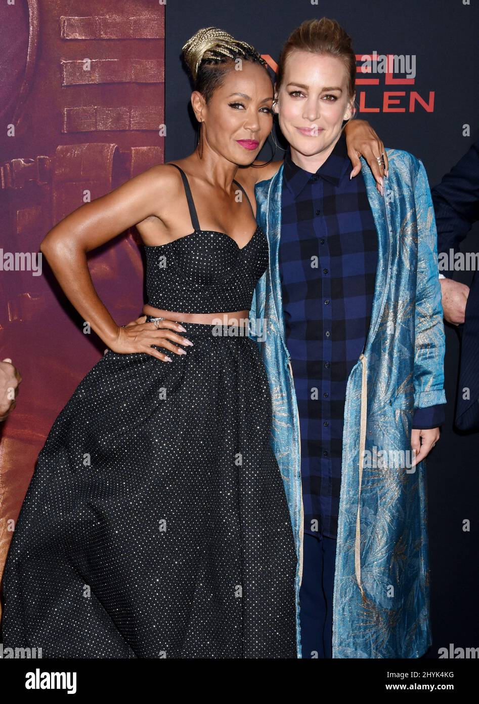 Jada Pinkett Smith and Piper Perabo at the Los Angeles premiere of ...