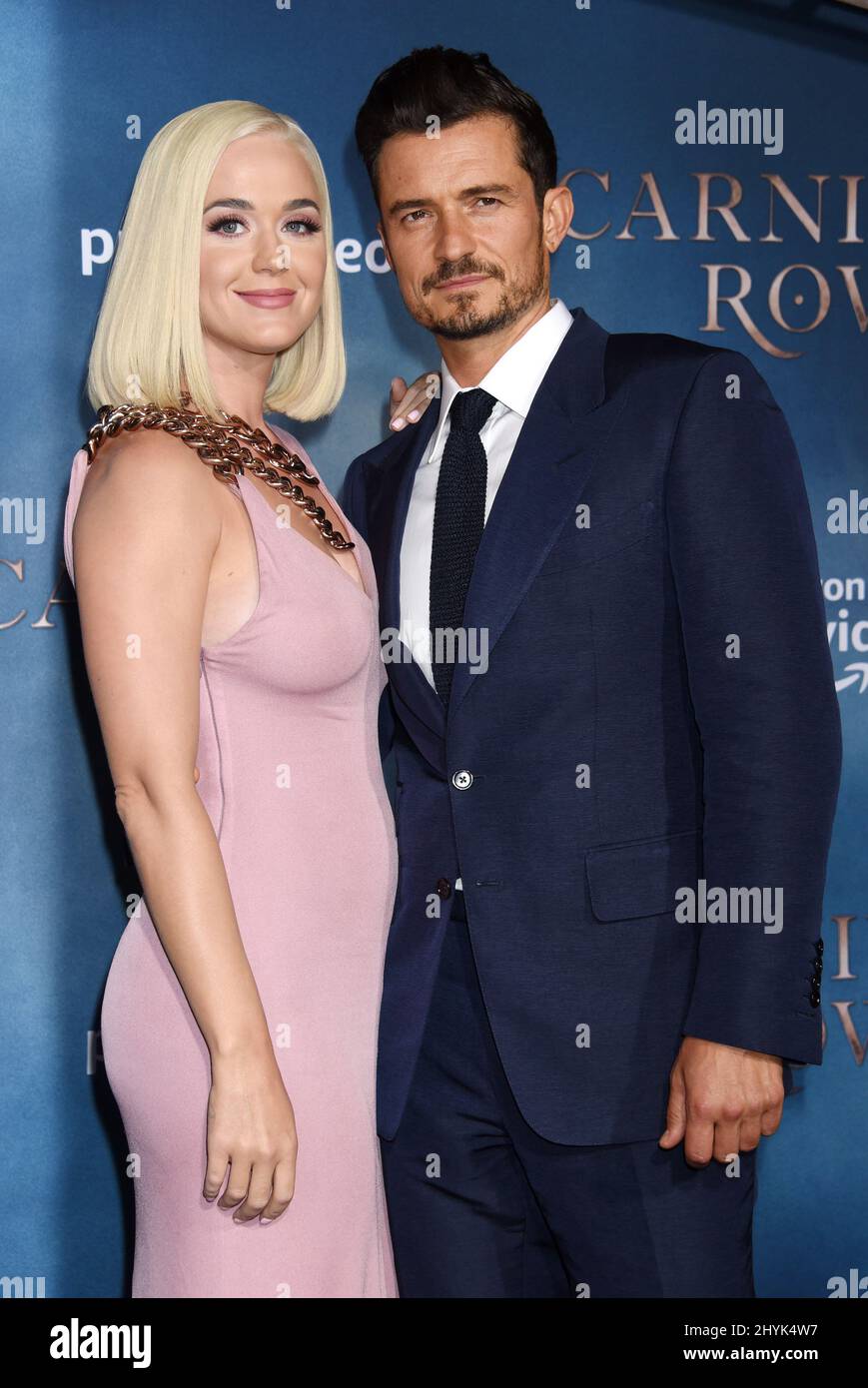 Katy Perry and Orlando Bloom at the 'Carnival Row' Los Angeles Premiere ...