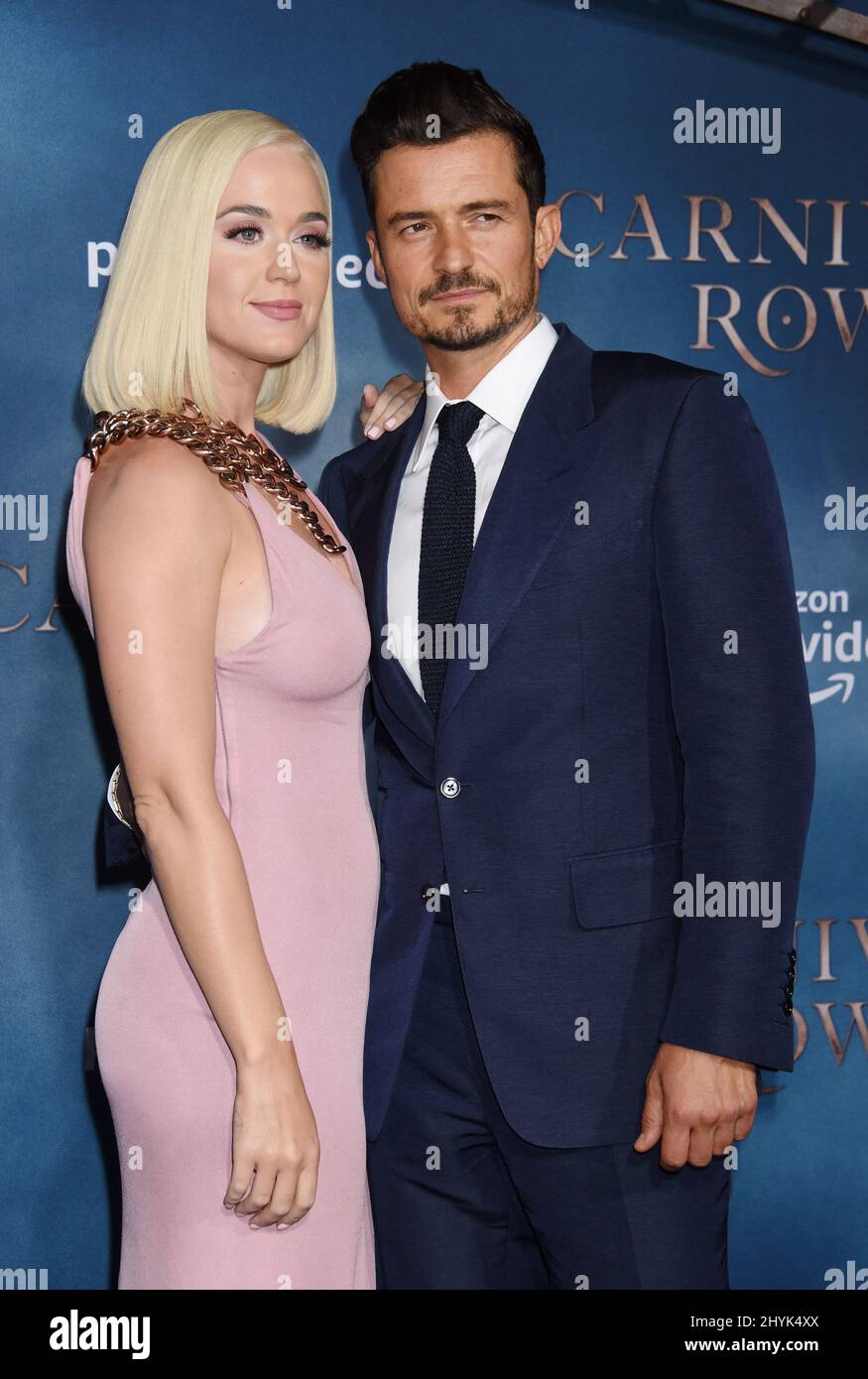 Katy Perry and Orlando Bloom at the 'Carnival Row' Los Angeles Premiere ...