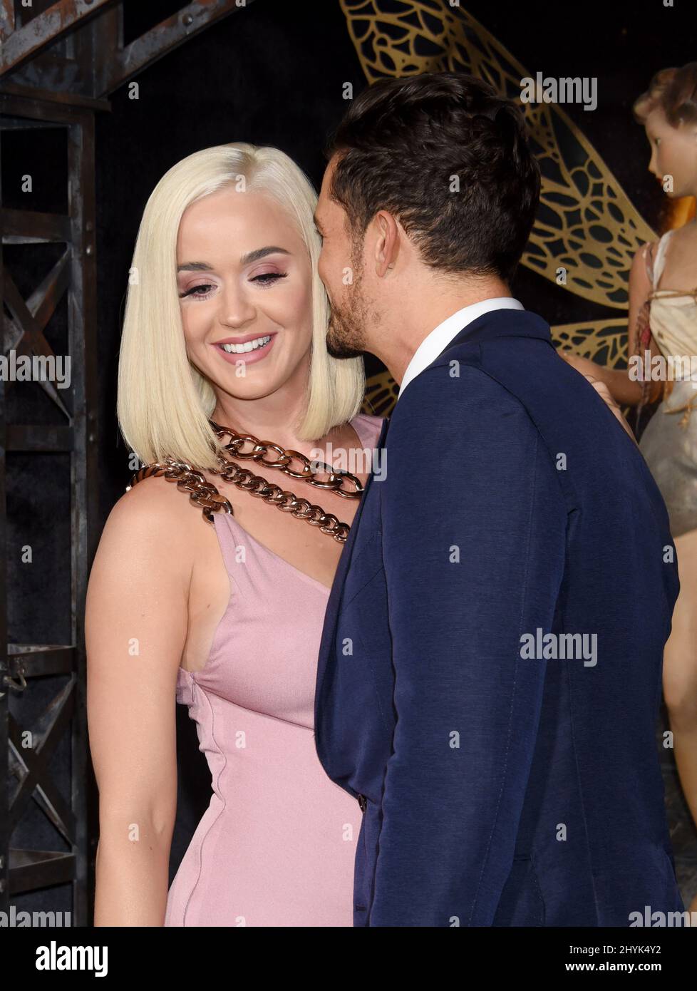 Katy Perry and Orlando Bloom at the 'Carnival Row' Los Angeles Premiere ...