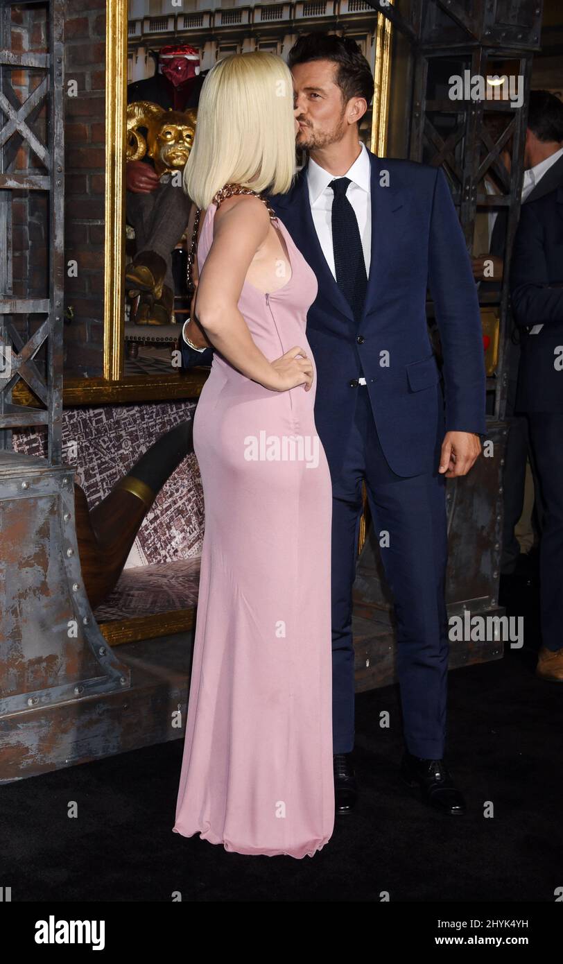 Katy Perry and Orlando Bloom at the 'Carnival Row' Los Angeles Premiere ...