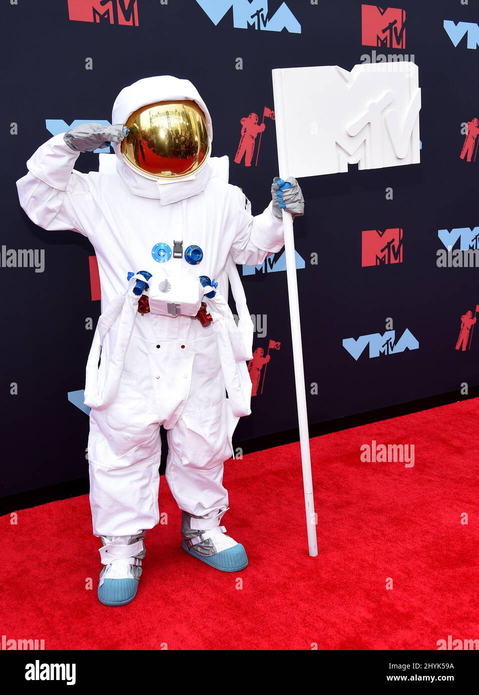 MTV Moonman at the 2019 MTV Video Music Awards held at the Prudential ...