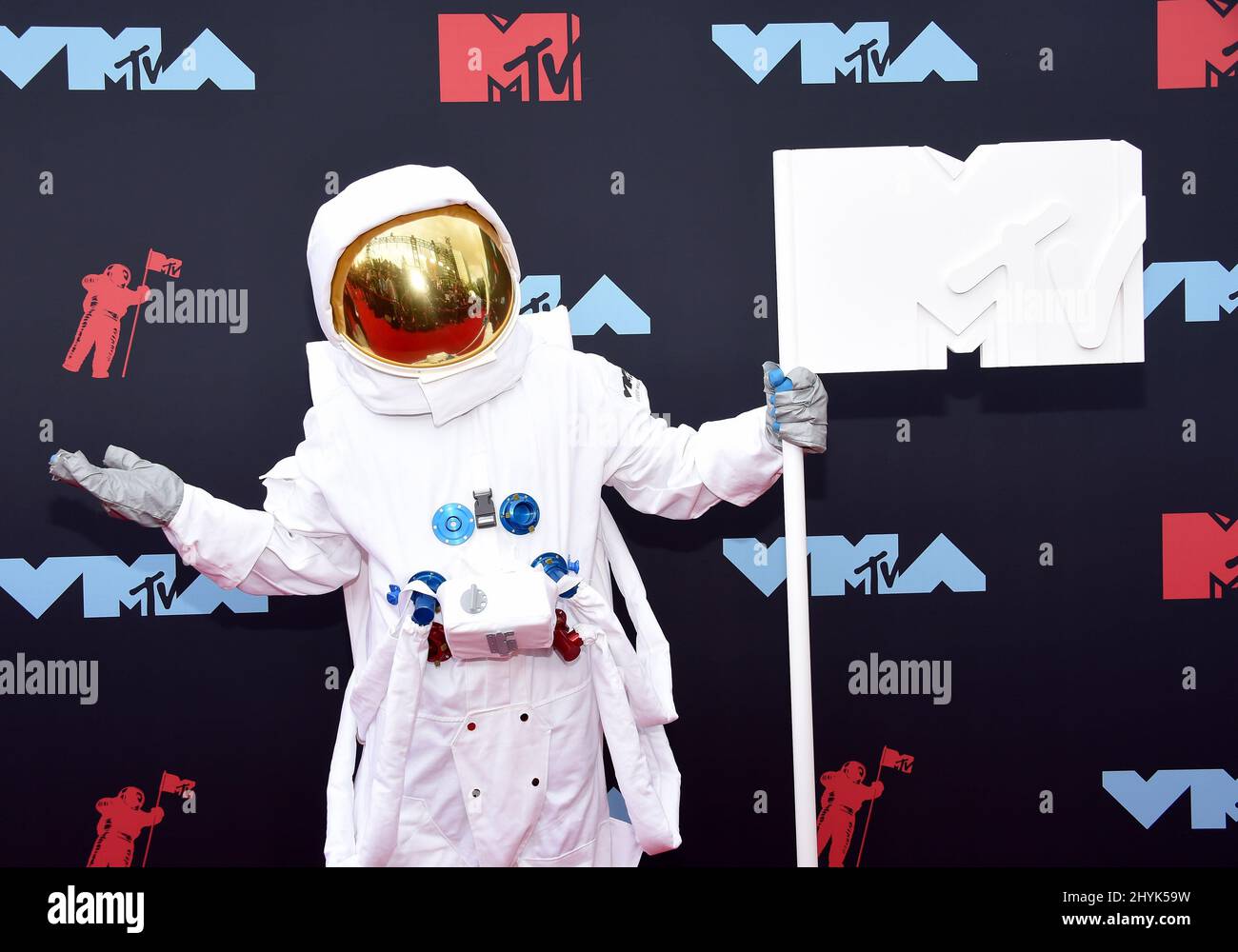 MTV Moonman at the 2019 MTV Video Music Awards held at the Prudential ...