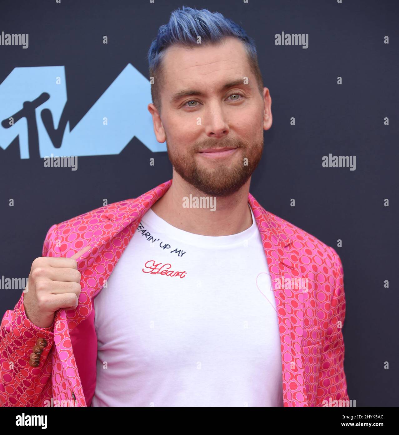 Lance Bass at the 2019 MTV Video Music Awards held at the Prudential ...