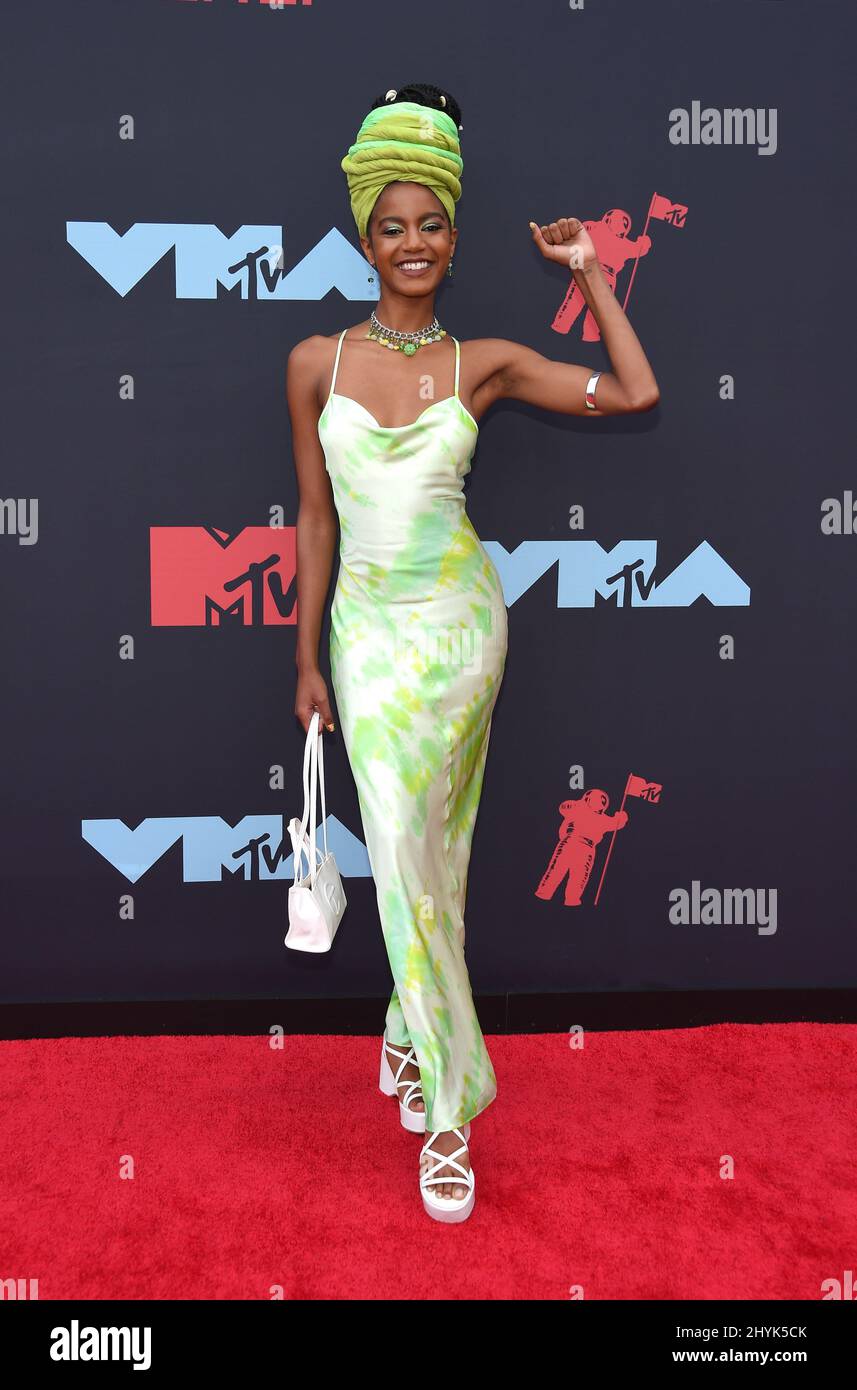 Ebonee Davis at the 2019 MTV Video Music Awards held at the Prudential ...