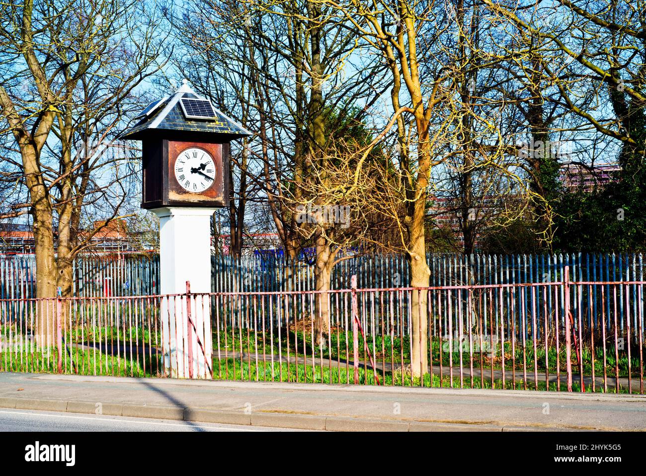 One of three clock for Nestle workers, Nestle confectioneer factory ...