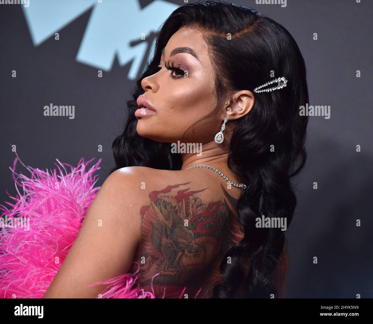 Blac Chyna at the 2019 MTV Video Music Awards held at the Prudential ...