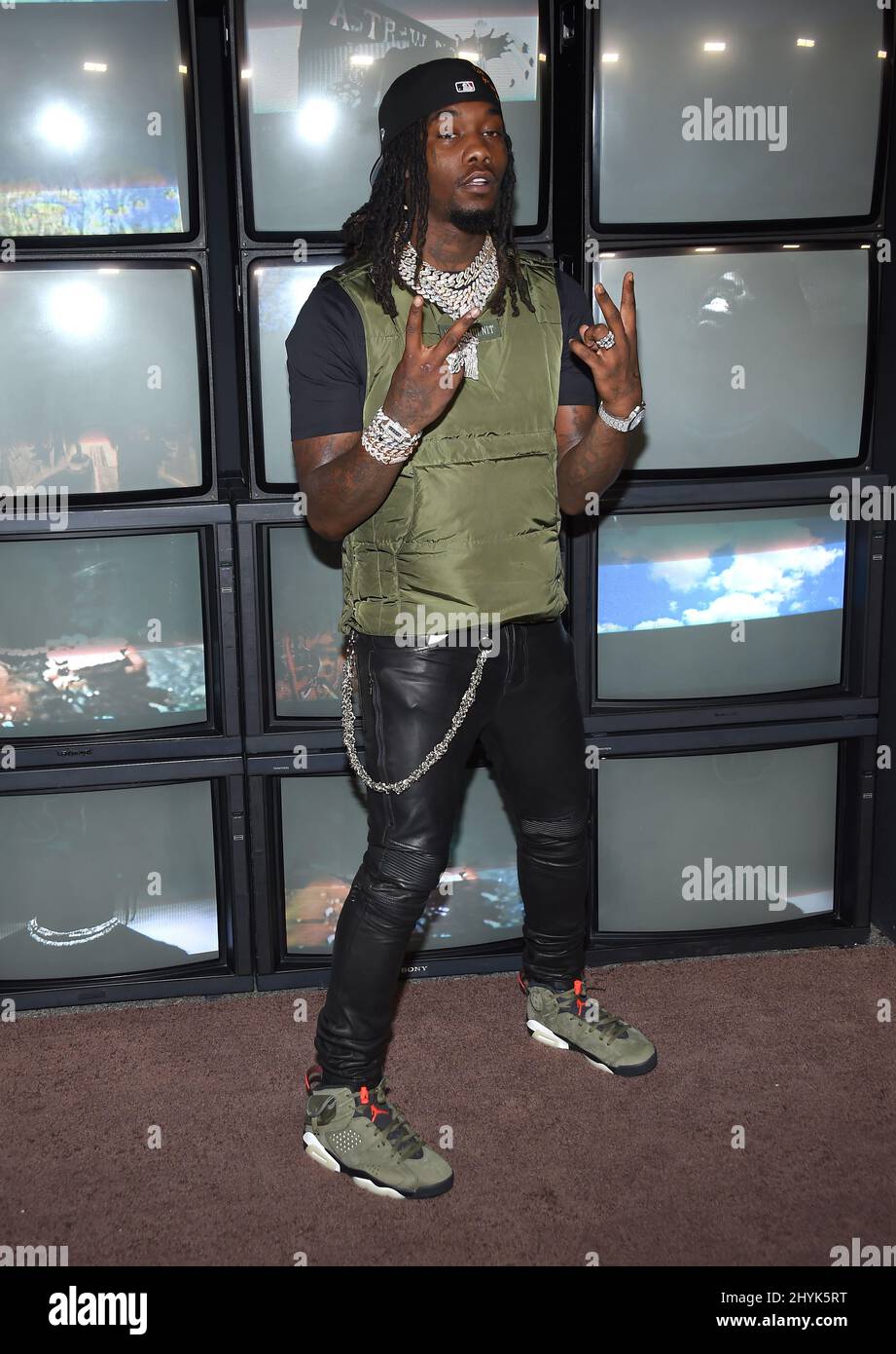 Offset arriving to the Netflix' Premiere 'Travis Scott: Look Mom I Can ...