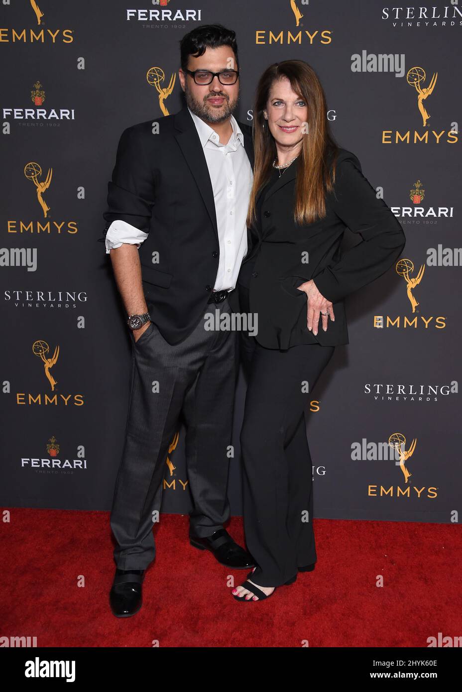 Gregori J. Martin and Wendy Riche arriving to the Daytime Programming ...