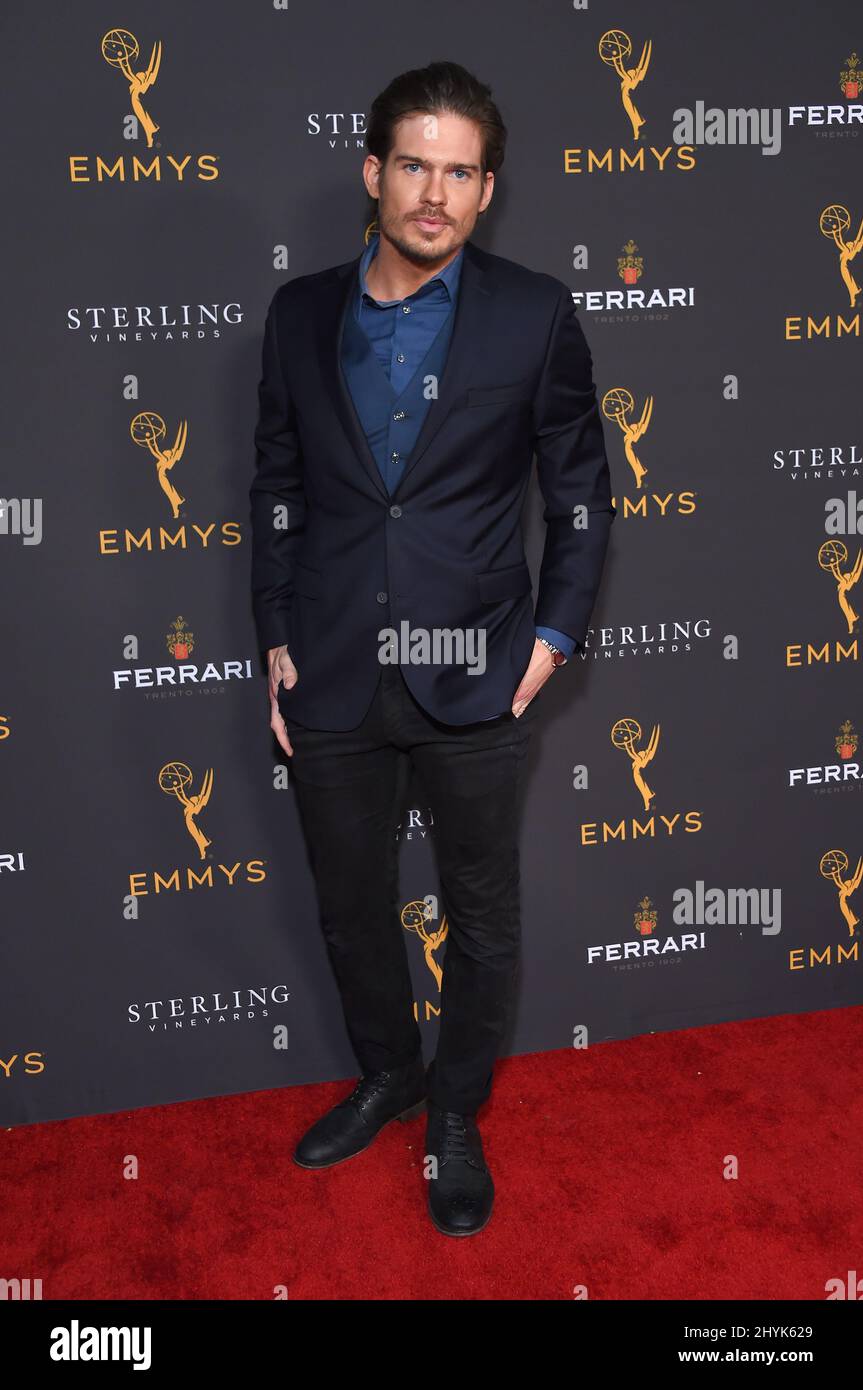 Tyler Johnson arriving to the Daytime Programming Peer Group Reception ...