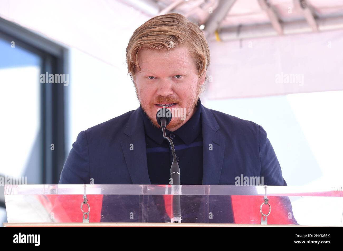 Jesse Plemons at her Hollywood Walk of Fame star ceremony on August 30 ...