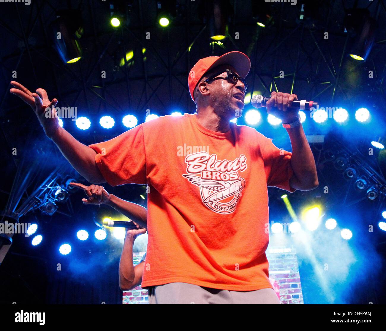 Tone Loc onstage at the I LOVE THE 90'S concert at the Fremont Street ...