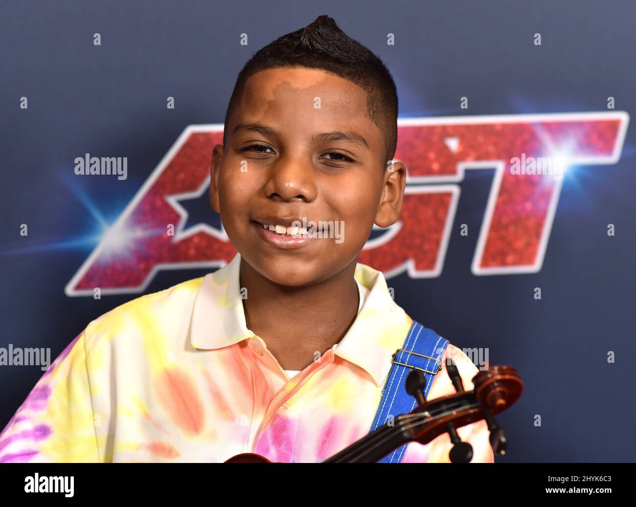 Tyler Butler-Figueroa arriving to the 'America's Got Talent' Semi ...